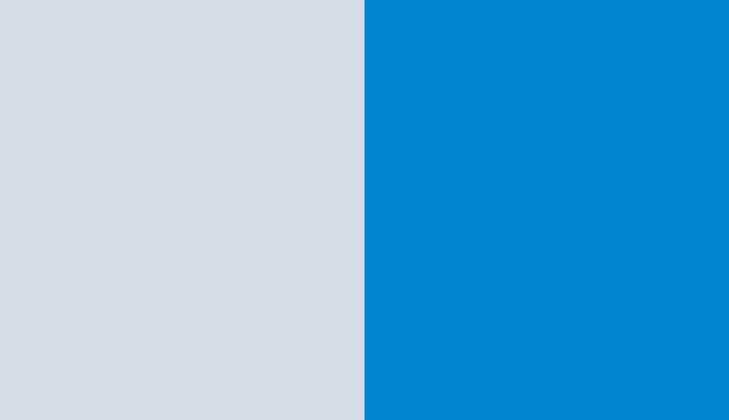 Color PANTONE 649 U vs PANTONE Process Blue C Side By Side